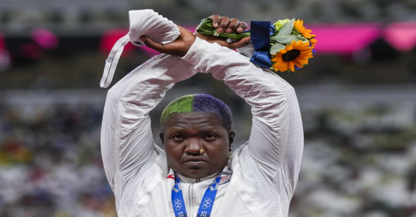 Olympic Story of X Symbol: Incredible Raven Saunders Raises Her Voice ...