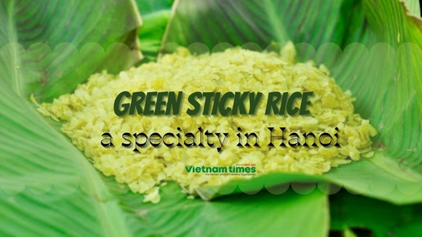 Me Tri Green Sticky Rice: A Specialty Of Autumn In Hanoi | Vietnam Times